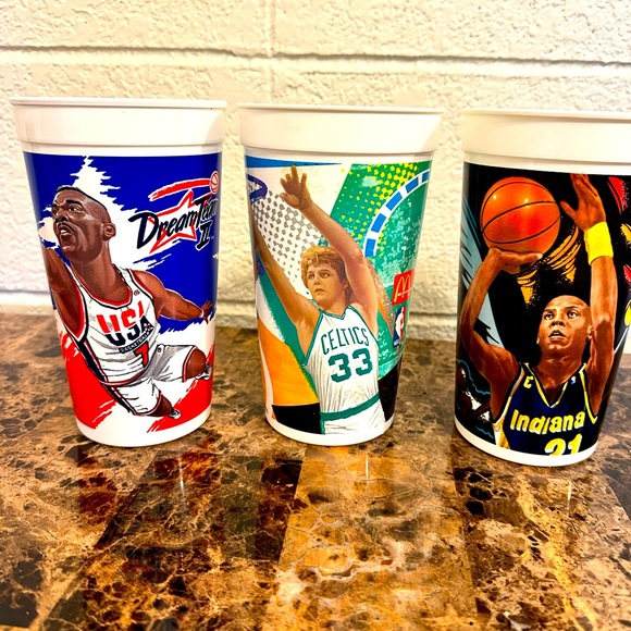 McDonald's | Dining | Vintage Basketball Cups | Poshmark